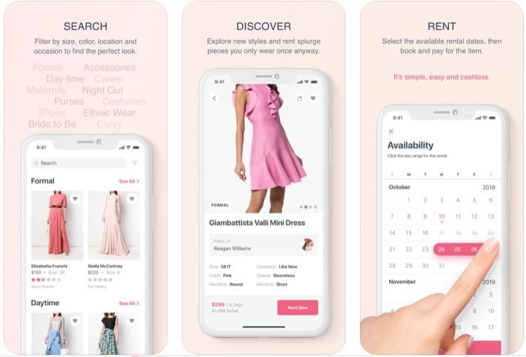 9 Free apps to rent dresses (Android & iOS) - App pearl - Best mobile ...
